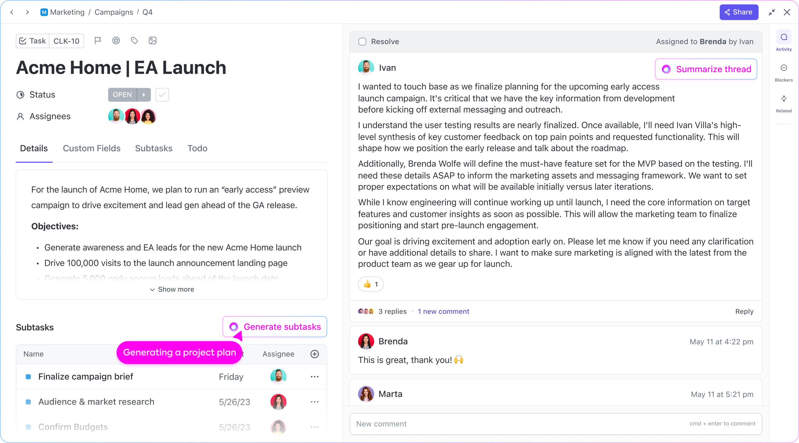ClickUp™ | One app to replace them all